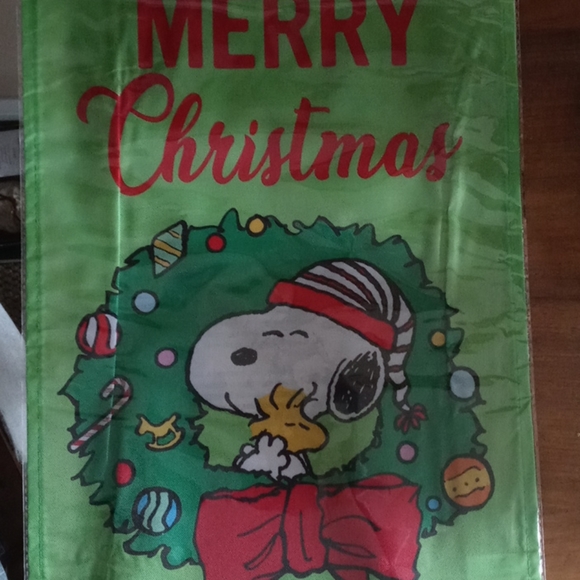 Peanuts | Holiday | Snoopy Christmas Flag | Poshmark